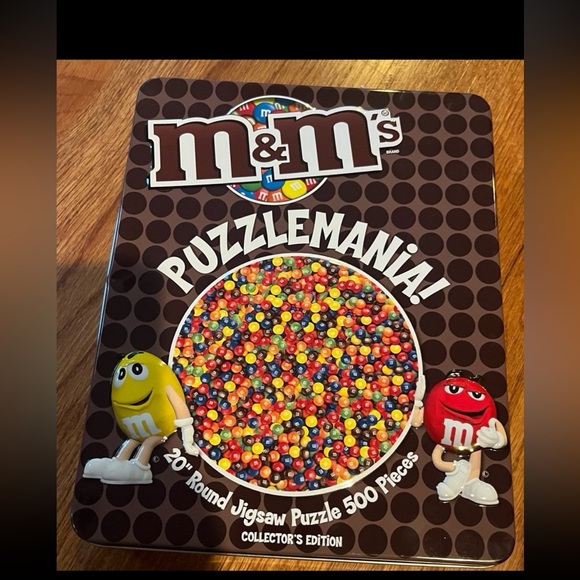 Usaopoly | Games | Mms Puzzlemania Circle Puzzle In Collectible Tin ...